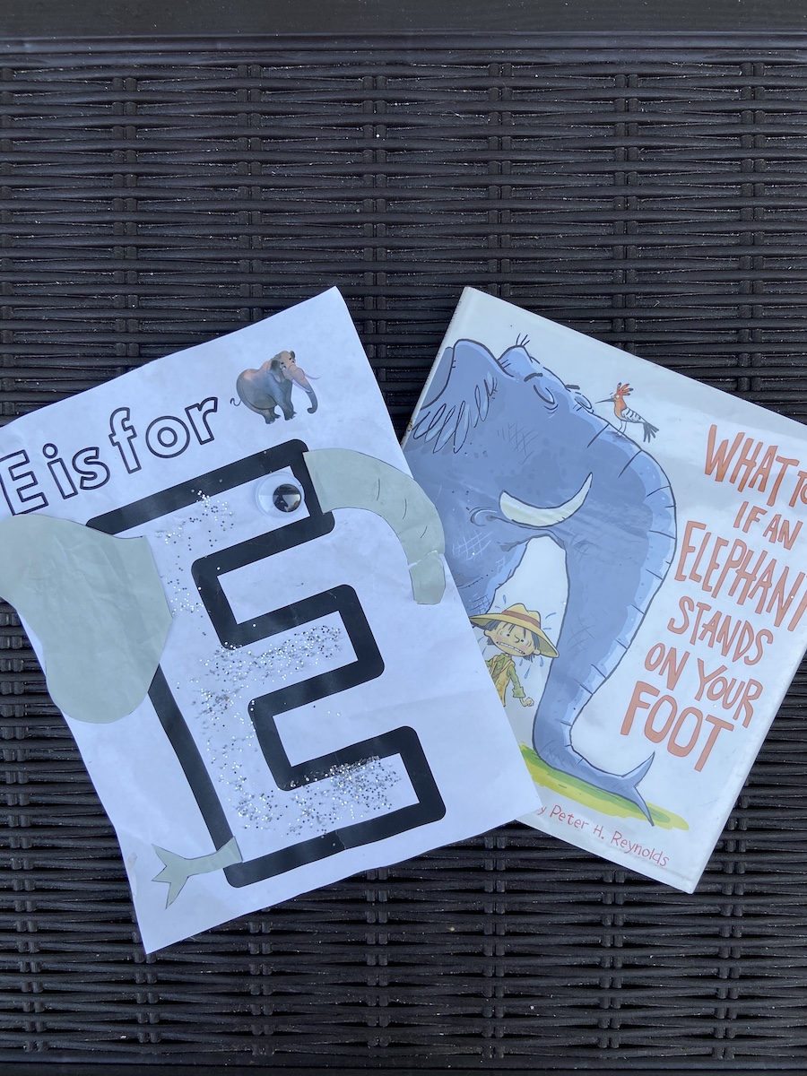 Tot School: The Letter E – This Mama Needs Grace