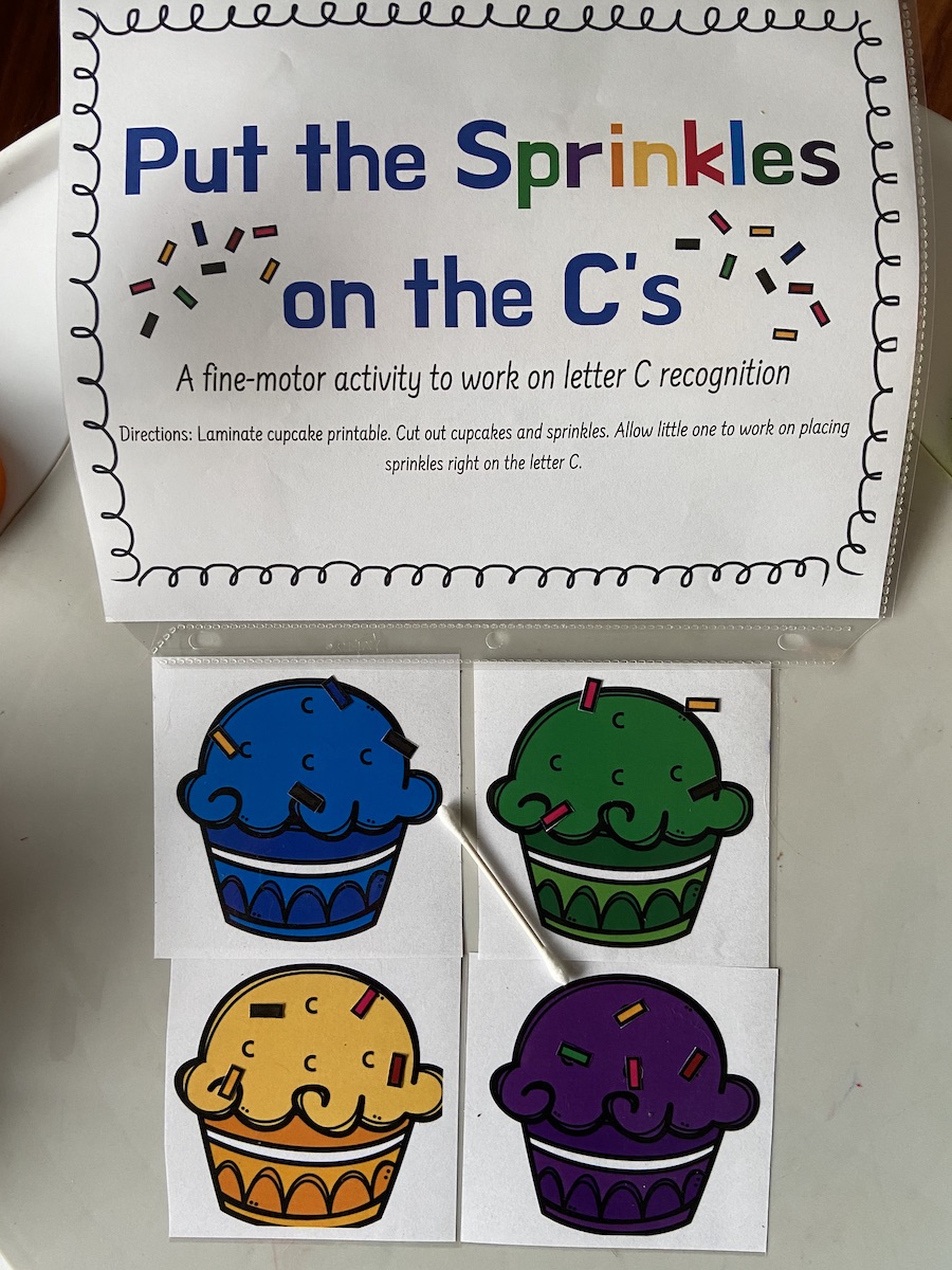 Tot School: The Letter C – This Mama Needs Grace