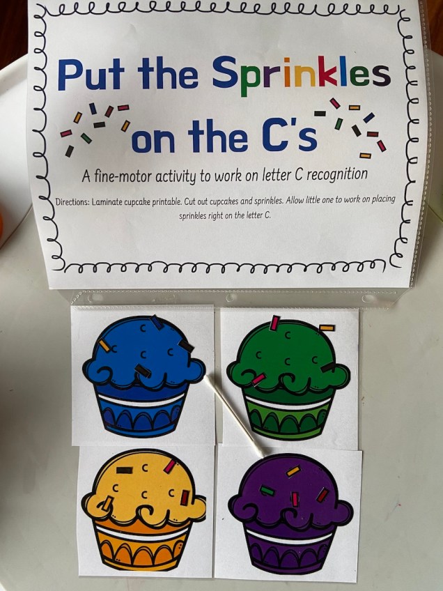 Tot School: The Letter C – This Mama Needs Grace