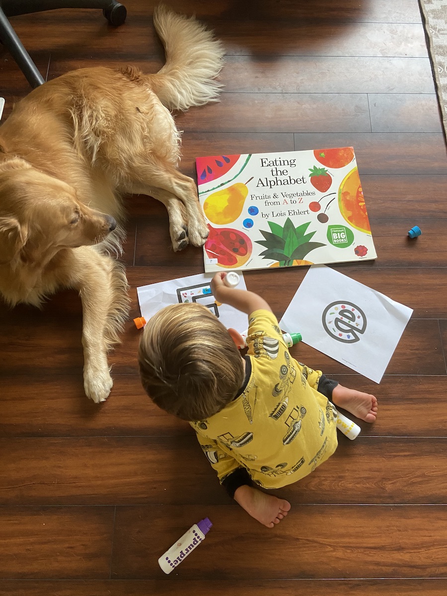 Tot School: The Letter E – This Mama Needs Grace
