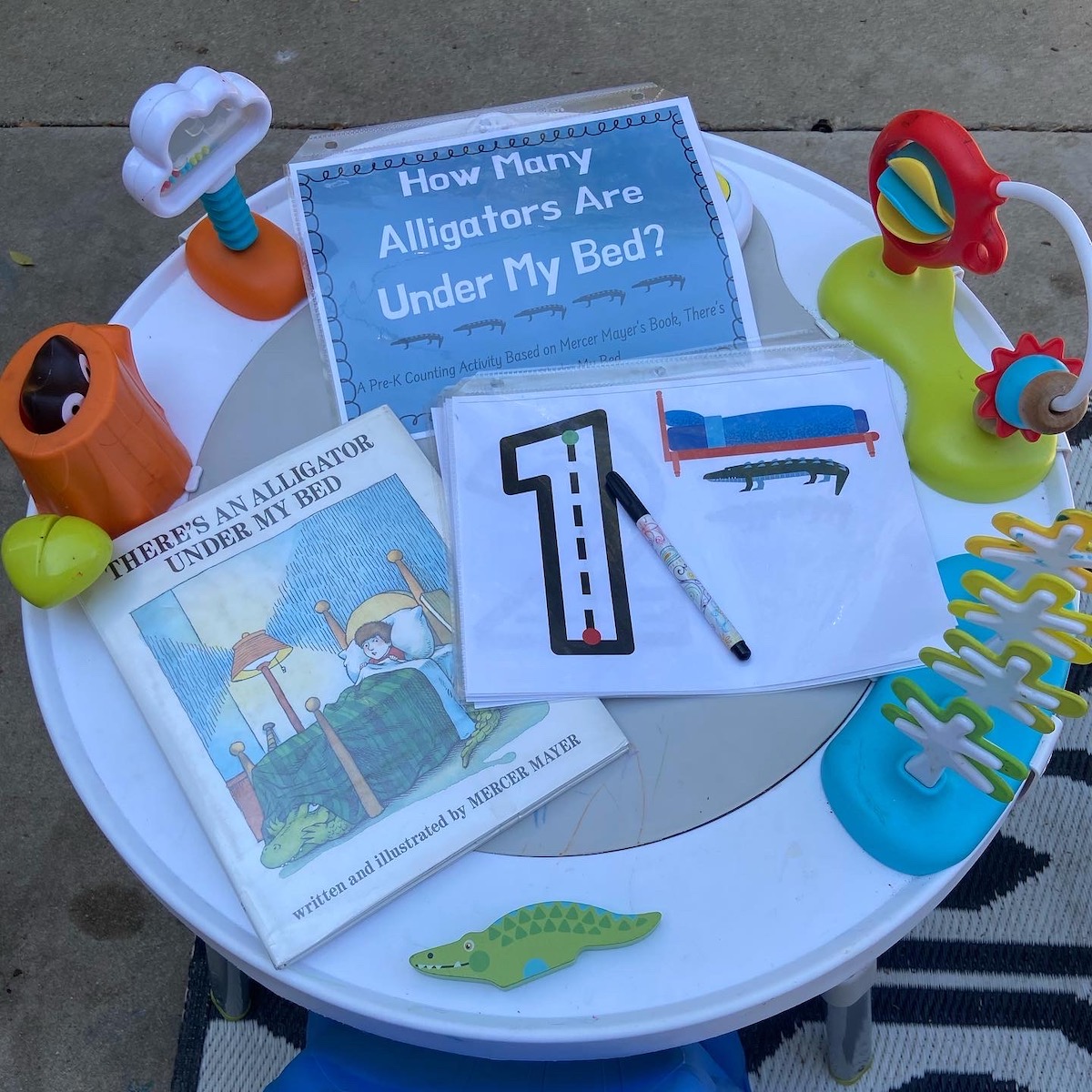 Tot School: The Letter A – This Mama Needs Grace