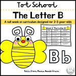 Tot School: The Letter B – This Mama Needs Grace