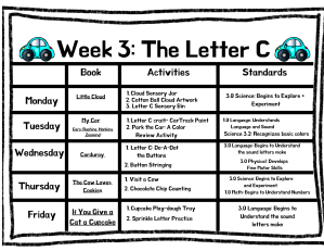 Tot School: The Letter C – This Mama Needs Grace