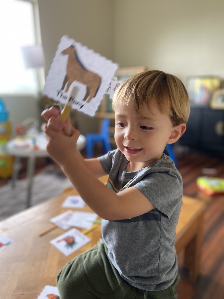 Tot School: The Letter F – This Mama Needs Grace