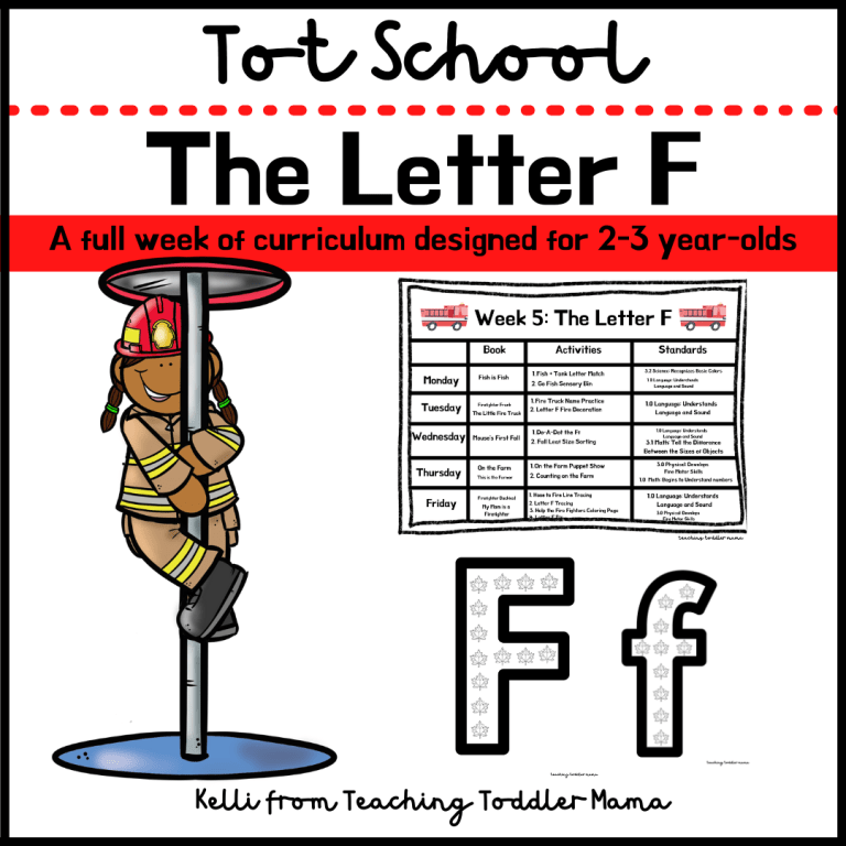 Tot School: The Letter F – This Mama Needs Grace