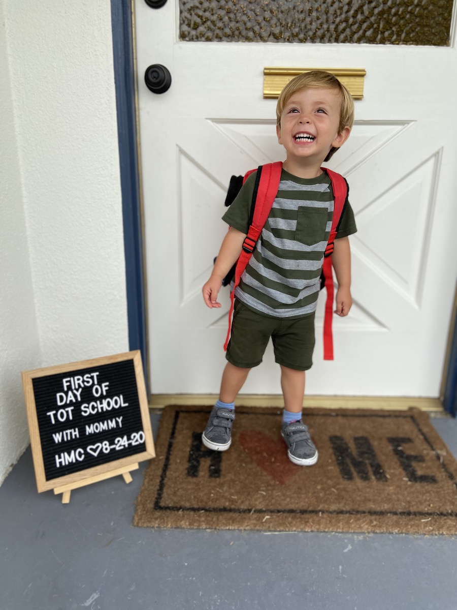 Tot School: The Letter A – This Mama Needs Grace