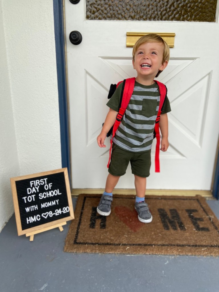 Tot School: The Letter A – This Mama Needs Grace