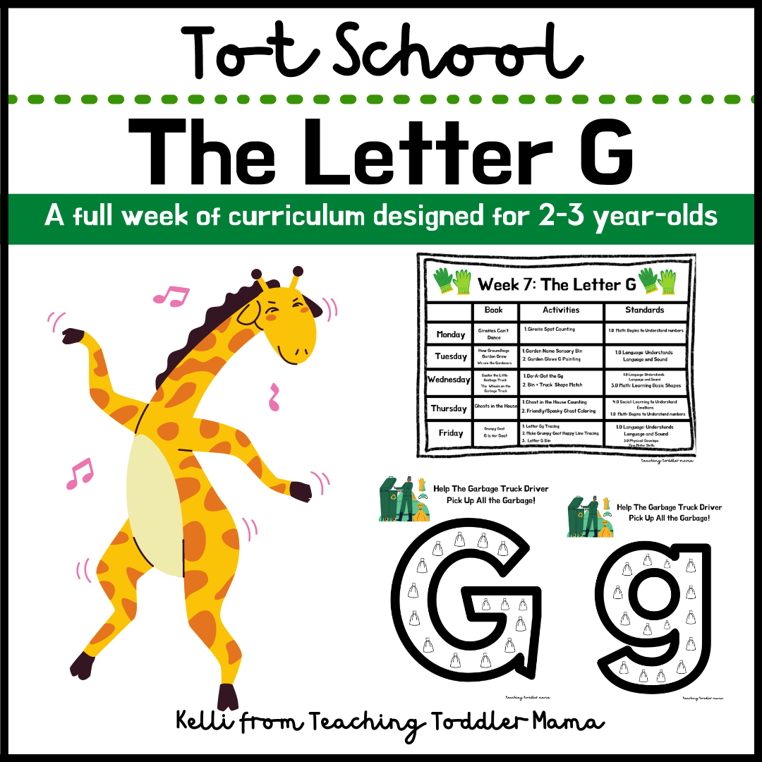 Tot School: The Letter G – This Mama Needs Grace